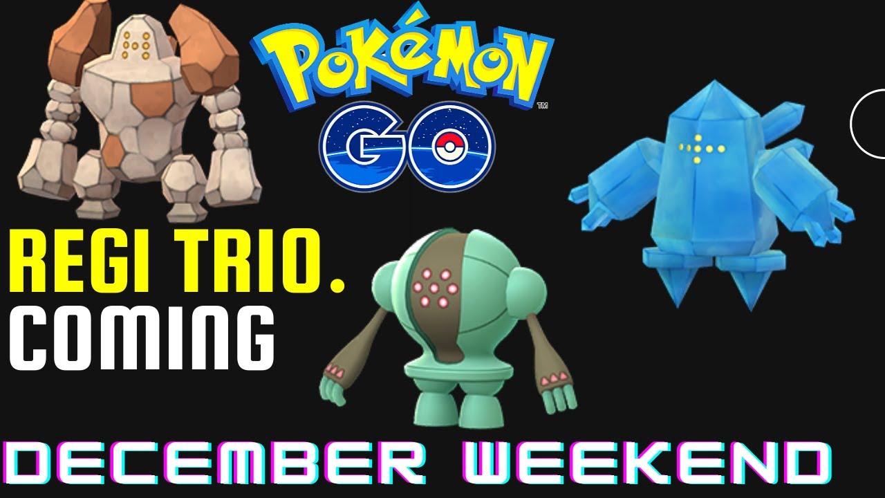 Regi trio | Next legendary December | Regirock Registeel and Regice ...