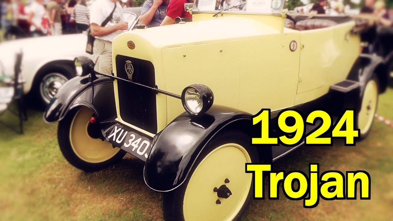 1924 Trojan Utility Car - YouTube