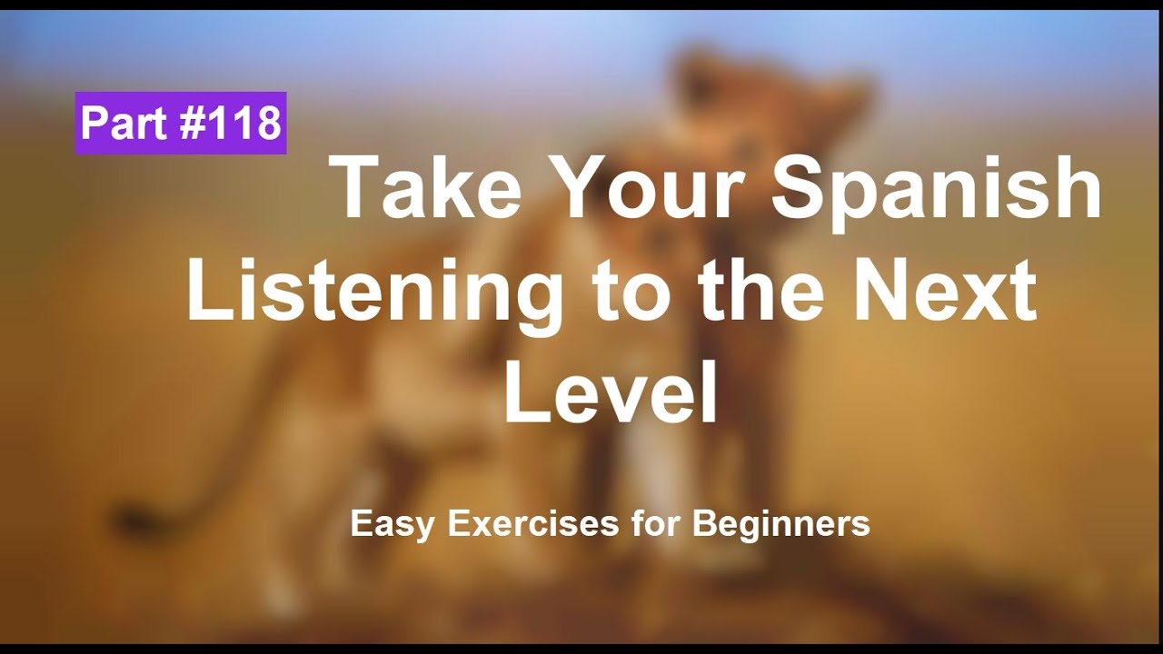 Master Spanish Listening Comprehension: Beginner-Friendly Exercises ...
