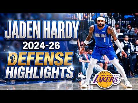 Jaden Hardy DEFENSE Highlights | 2024-26 Season