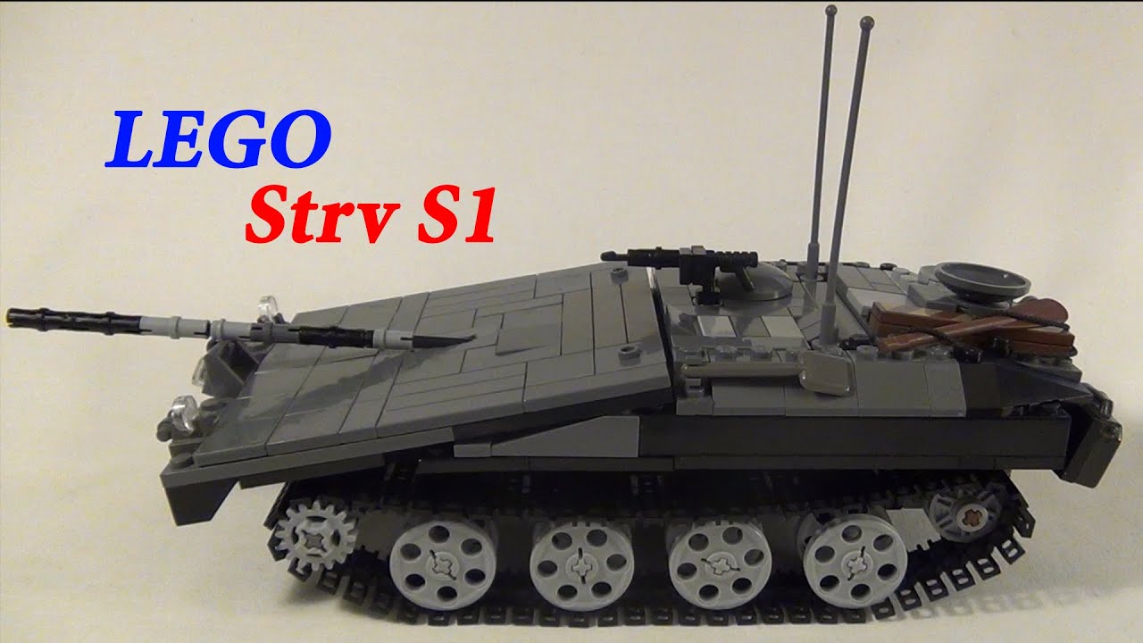 LEGO Strv S1 [Lego Tank MOC] (reuploaded) - YouTube