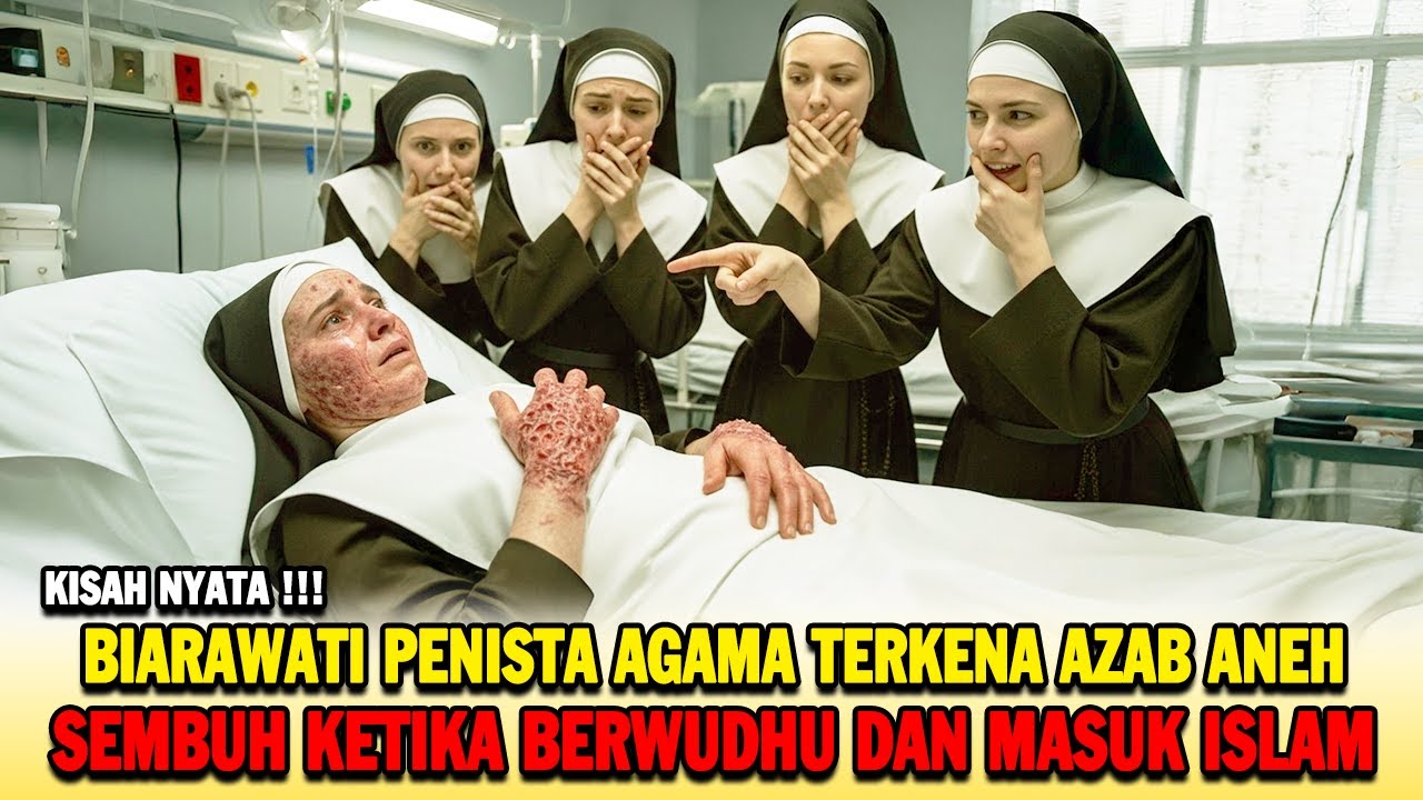 KISAH NYATA BIARAWATI PENISTA AGAMA TERKENA AZAB ANEH, NAMUN SETELAH BERWUDHU HAL AJAIB TERJADI ...