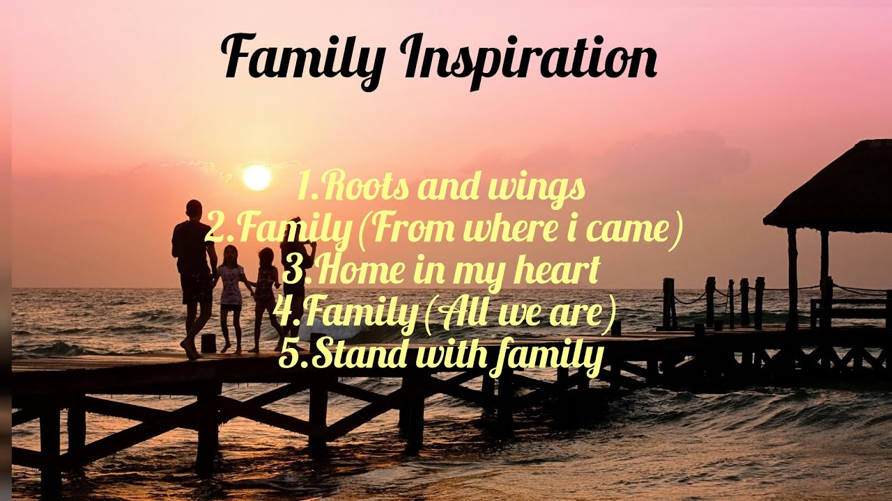 @Lyric Family Inspiration@😊.. Family is the ultimate source of strength ...