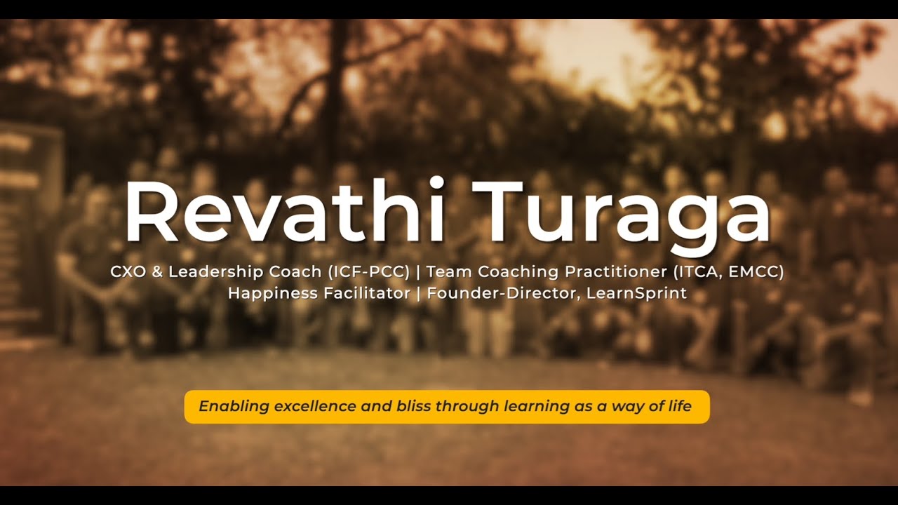 Revathi Turaga - Entrepreneur | Runner | Coach | Author | Happiness Facilitator | Book ...
