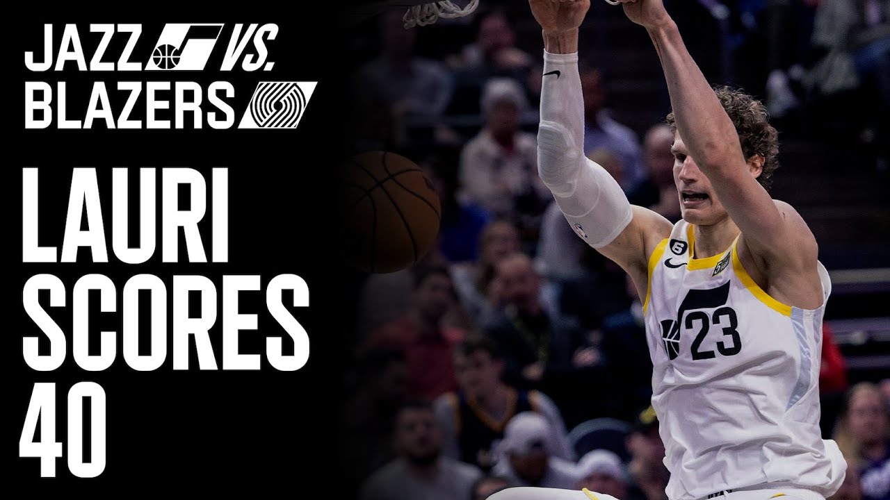 Lauri shows OFF & scores 40 🫣 | UTAH JAZZ - YouTube