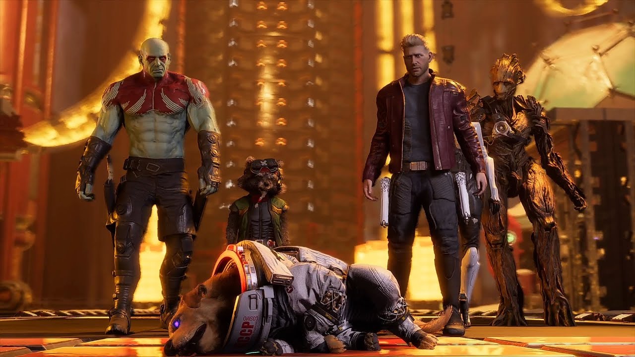 GUARDIANS OF THE GALAXY Gameplay Walkthrough FULLGAME Part 43 Saving ...