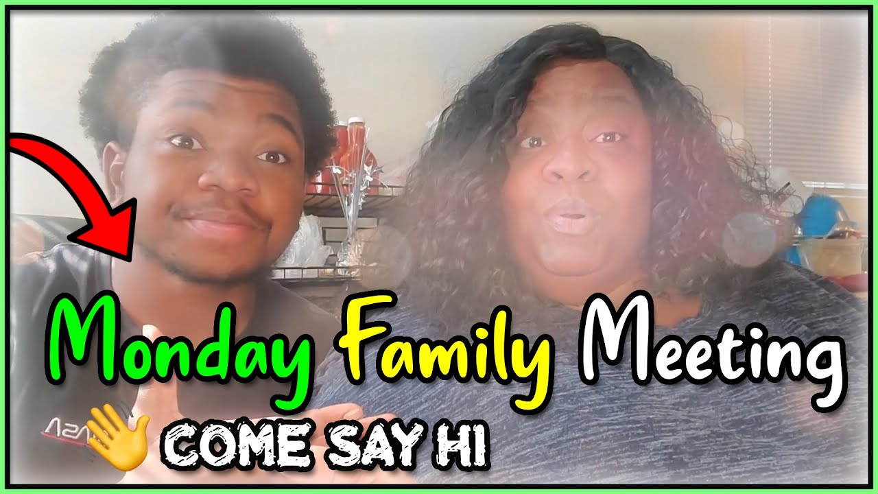 Come Have A Chat! | Monday Family Meeting #Live #chat - YouTube