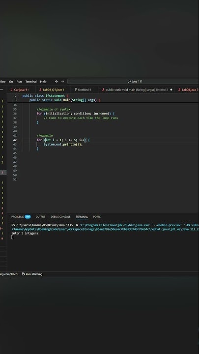 For Loop Tutorial - YouTube