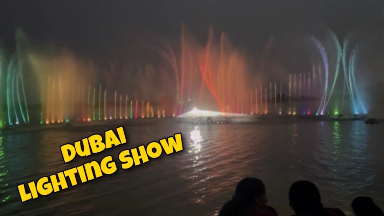 Dubai Ka Light Show In Water 😍 - YouTube