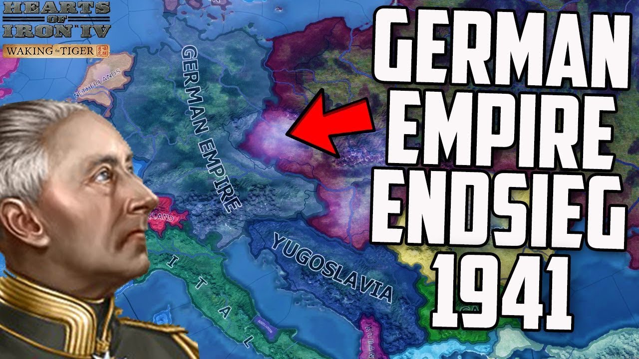 German Empire Endsieg in 1941 Fixing Your Disaster HOI4 Savegames - YouTube