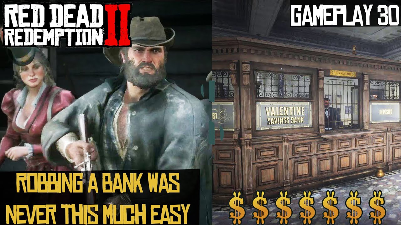 We Robbed A Bank l Red Dead Redemption 2 - YouTube
