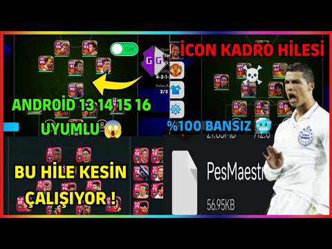 eFootball 2026 MOBİLE BEDAVA İCON KADRO NASIL YAPILIR ! %100 KANIT ! %100 BANSIZ 😱