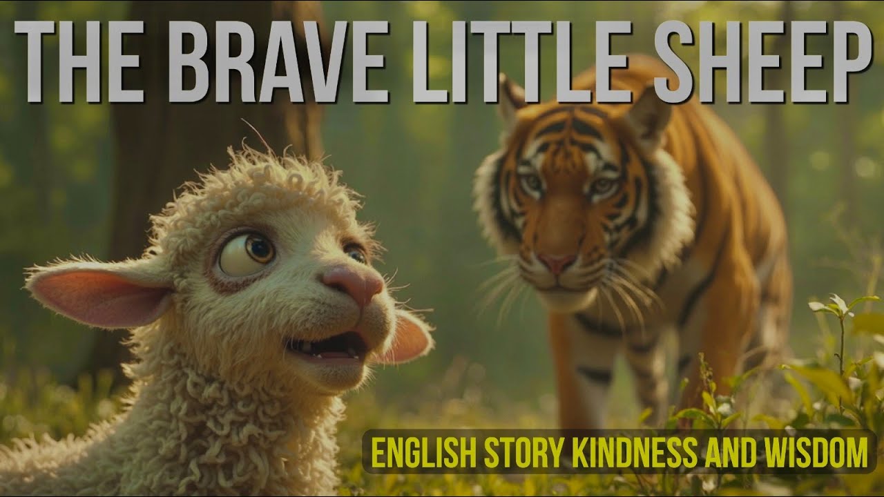 The Brave Little Sheep Story | Kindness and Wisdom Story | #cartoon # ...