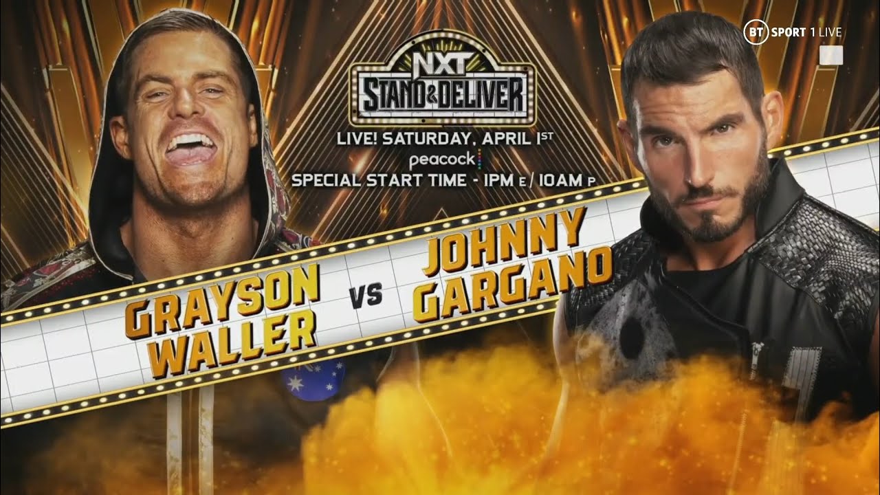 Grayson Waller vs Johnny Gargano - Unsactioned Match Contract Signing ...