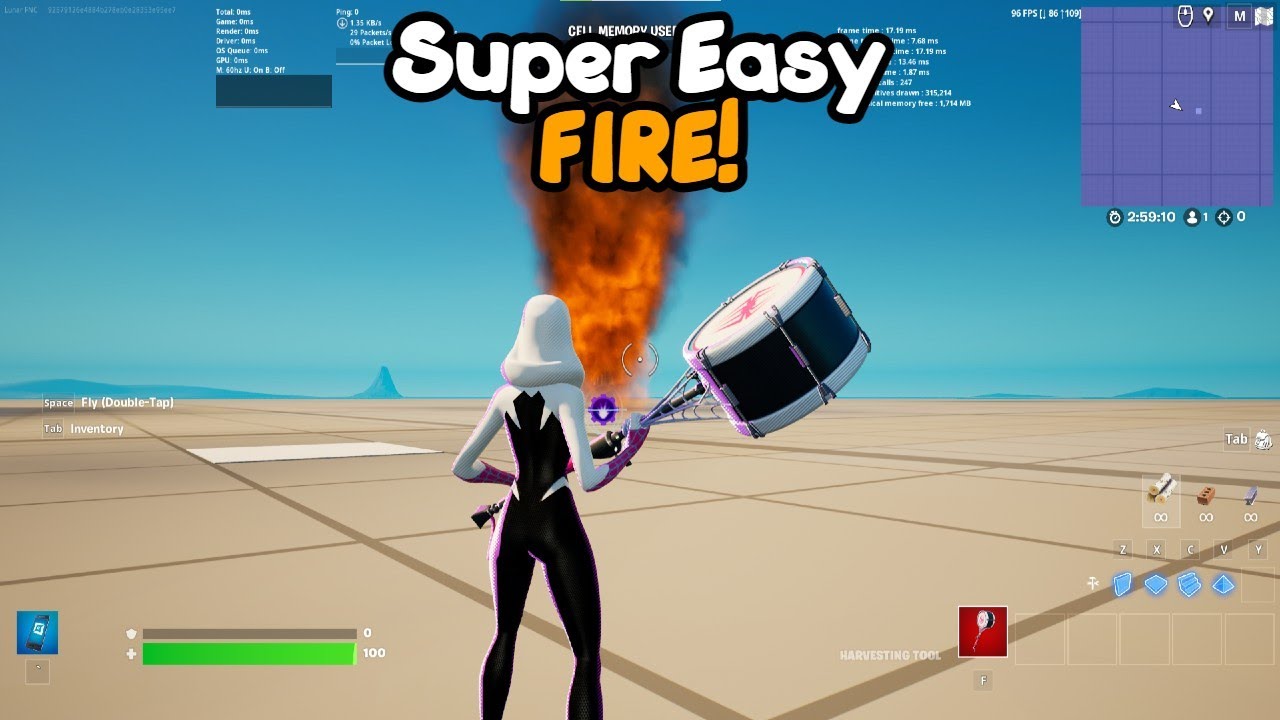 Easy Fire VFX in Fortnite Creative! - YouTube
