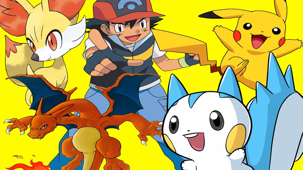 Pokemon Pikachu and all pokemons Finger Family song for kids and ...