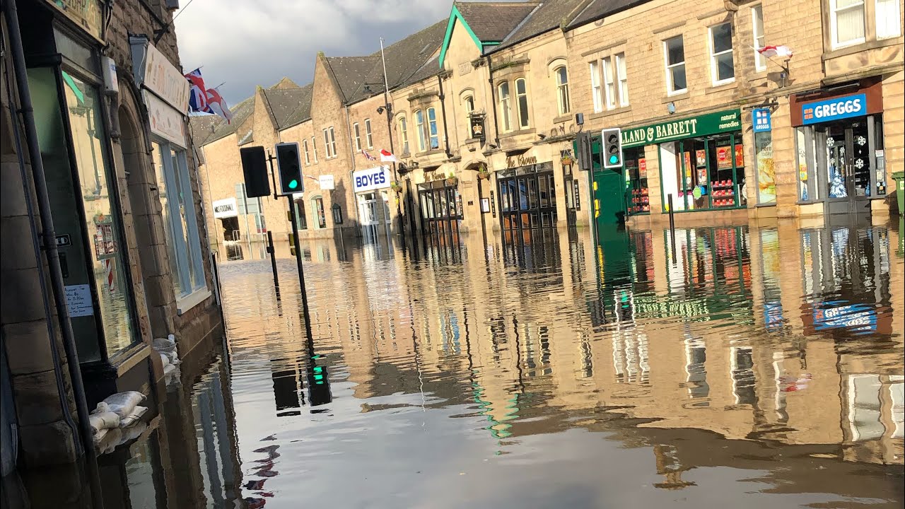 MATLOCK FLOODED - YouTube