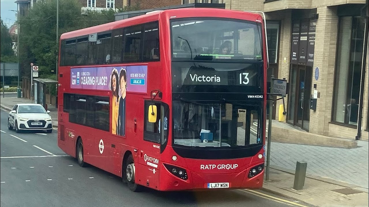 London bus 13 from Golders Green to Victoria Station 🇬🇧 - YouTube