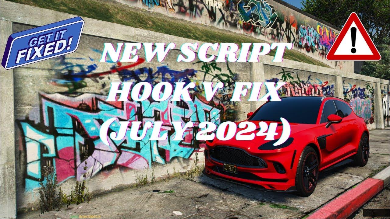 HOW TO FIX NEW SCRIPT HOOK V UPDATE FROM CRASHING/LOADING GTA V (JULY 2024) - YouTube