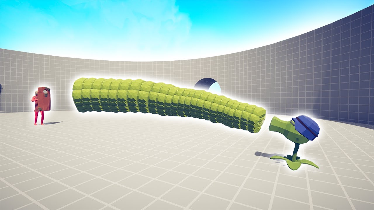 1000x OVERPOWERED PEA SHOOTER vs RANDOM UNITS - TABS | Totally Accurate ...