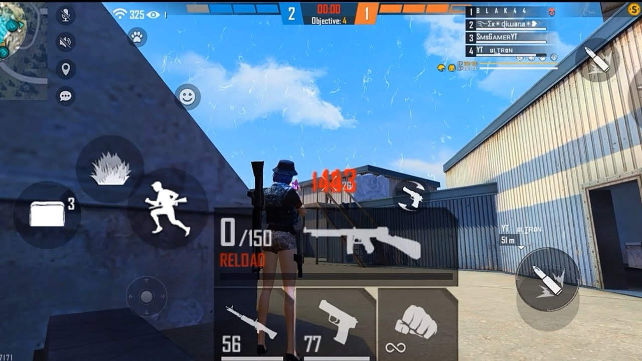 FREE FIRE GAMING ULTRA SMOOTH HD QUALITY GRAPHIC GAMEPLAY November 30 ...
