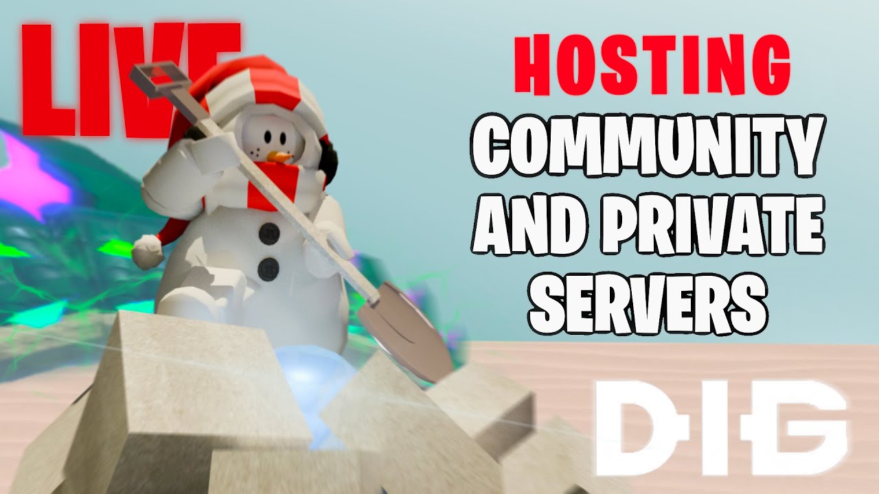 🔴 DIG GRIND | HOSTING COMMUNITY SERVERS | LINK AND DISCORD IN ...