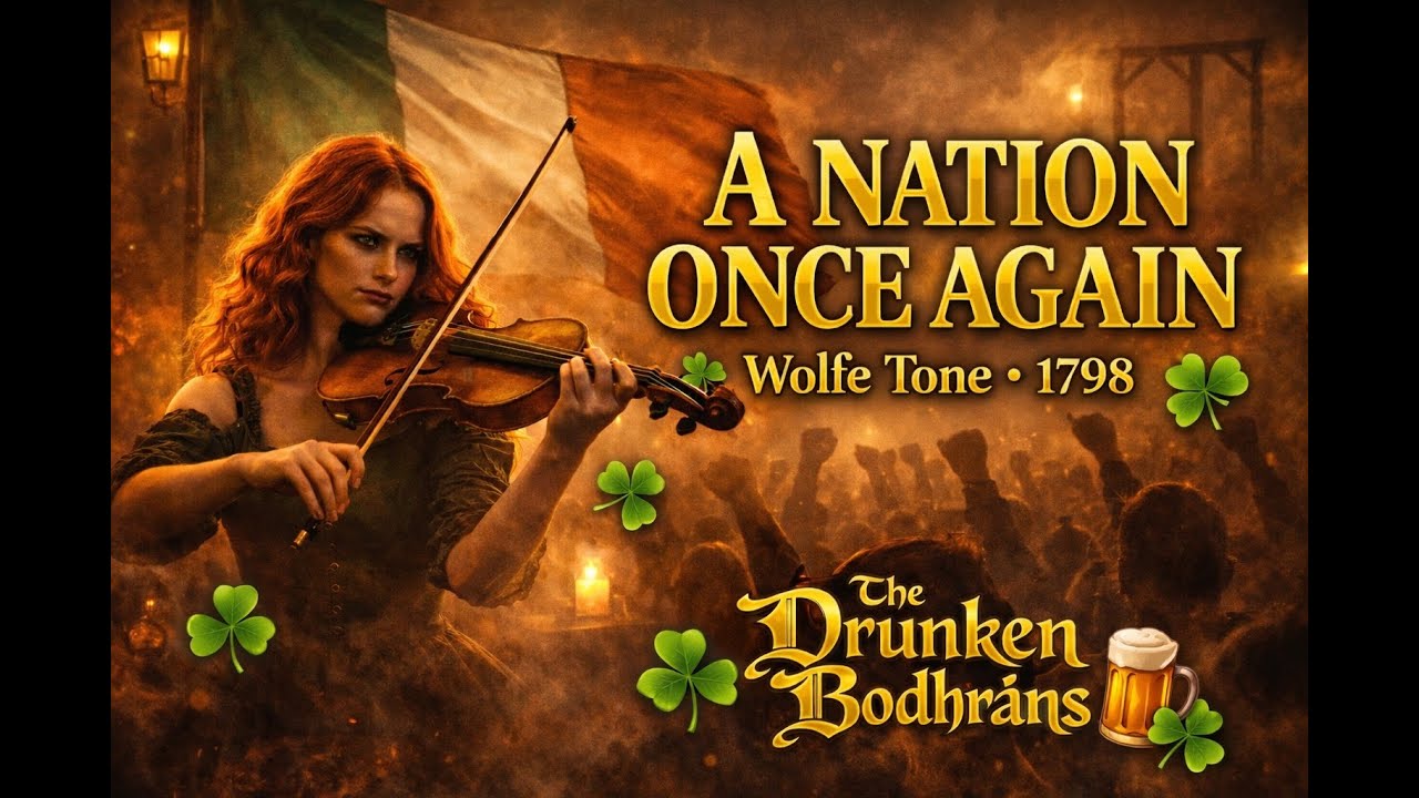 Wolfe Tone – A Nation Once Again | Epic Irish Rebel Song | The Drunken ...