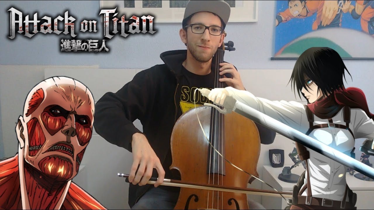 ATTACK ON TITAN OP 2 - CELLO - YouTube