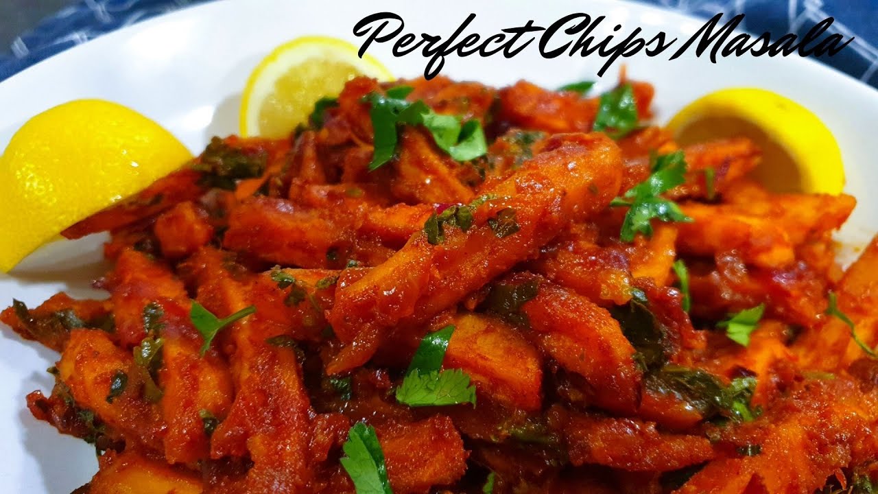 How To Make The Perfect Restaurant Style Chips Masala || Home-Made ...
