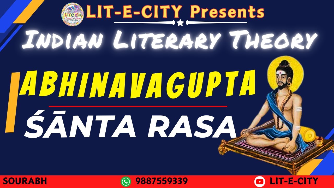 Śānta Rasa by Abhinavagupta: A Detailed Analysis - YouTube