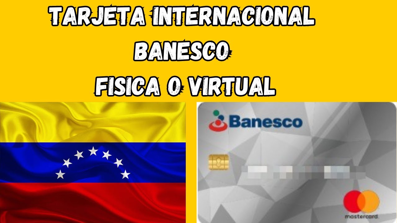 Como solicitar la nueva tarjeta de BANESCO MASTERCARD PREPAGADA ...