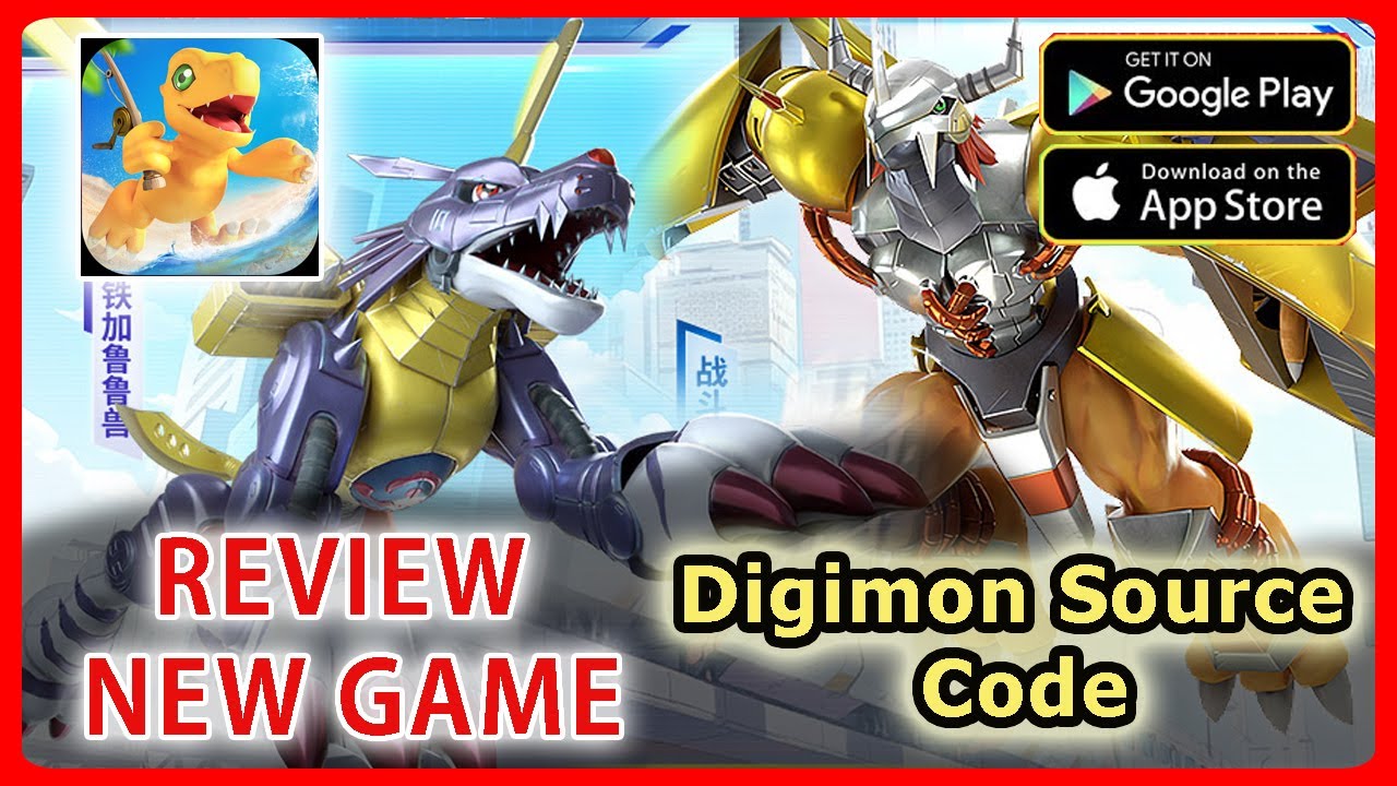 Digimon Source Code Review - This Mobile Game is EPIC! - YouTube