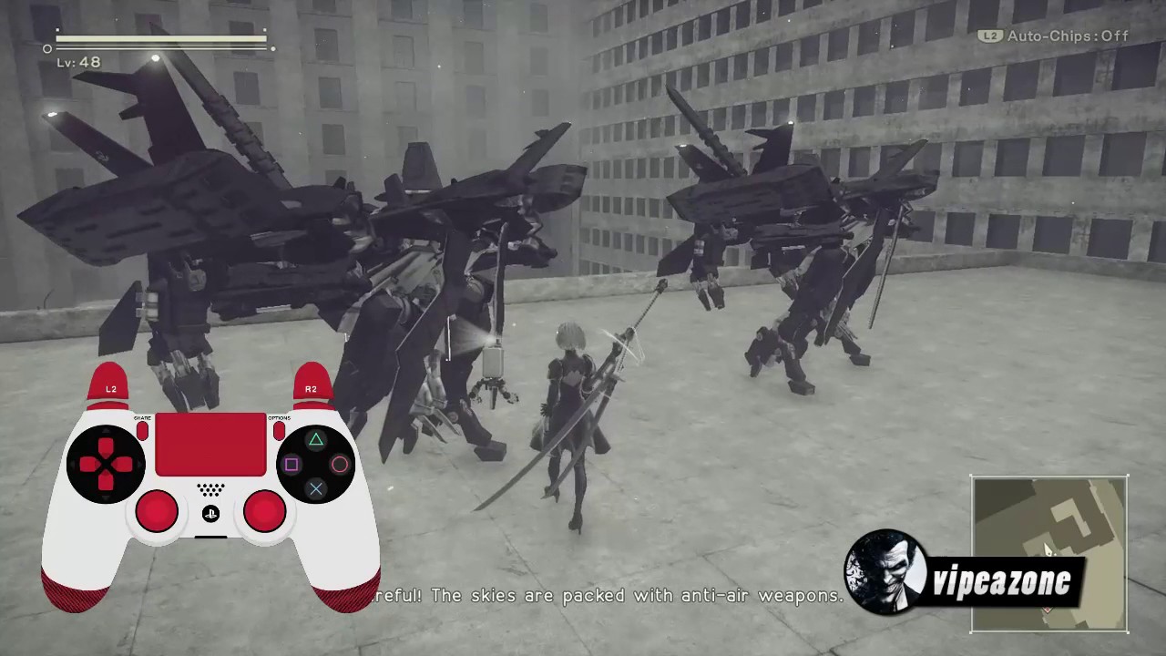 NieR: Automata - Engels Fights Skip - YouTube