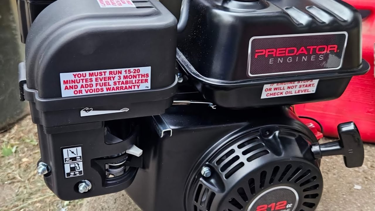 Adusting The Throttle On A Predator 212, and Removing The Bent Washer ...