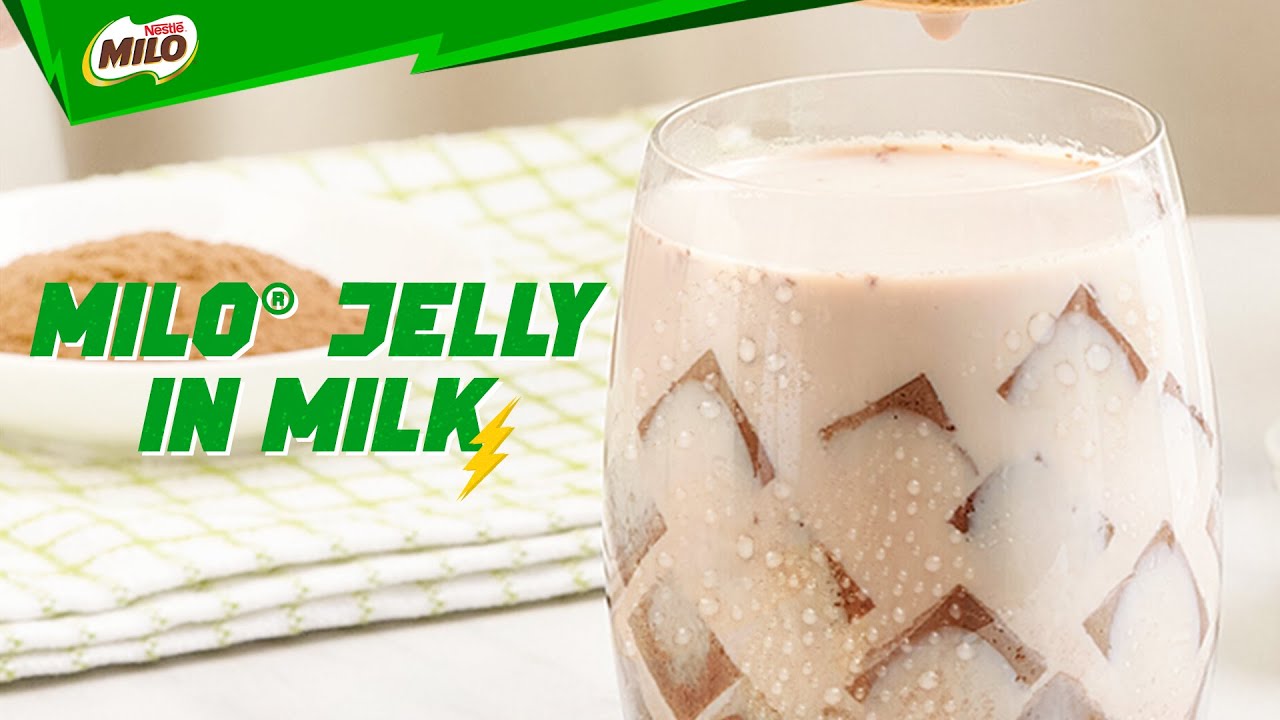 How to Make MILO® Jelly in Milk: MILO® Champion Recipes for the Summer ...