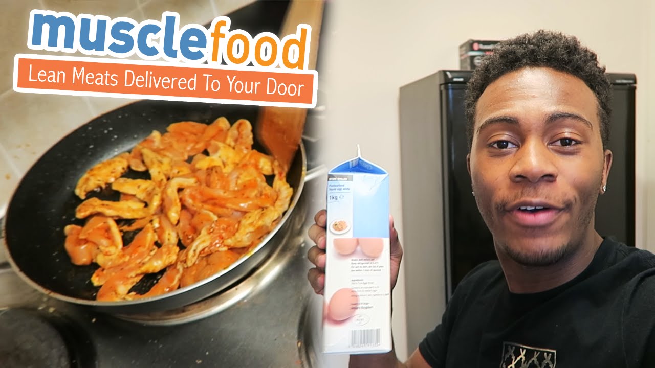Me, Myself & MuscleFood | UK Food Vlog - YouTube
