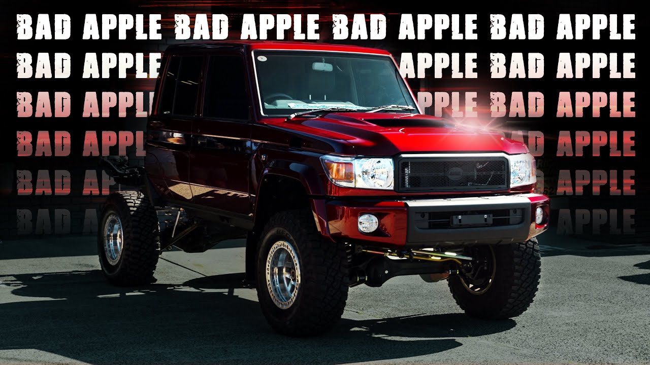 The new GSL LandCruiser gets an INSANE PAINT JOB | Bad Apple Part. 2 ...