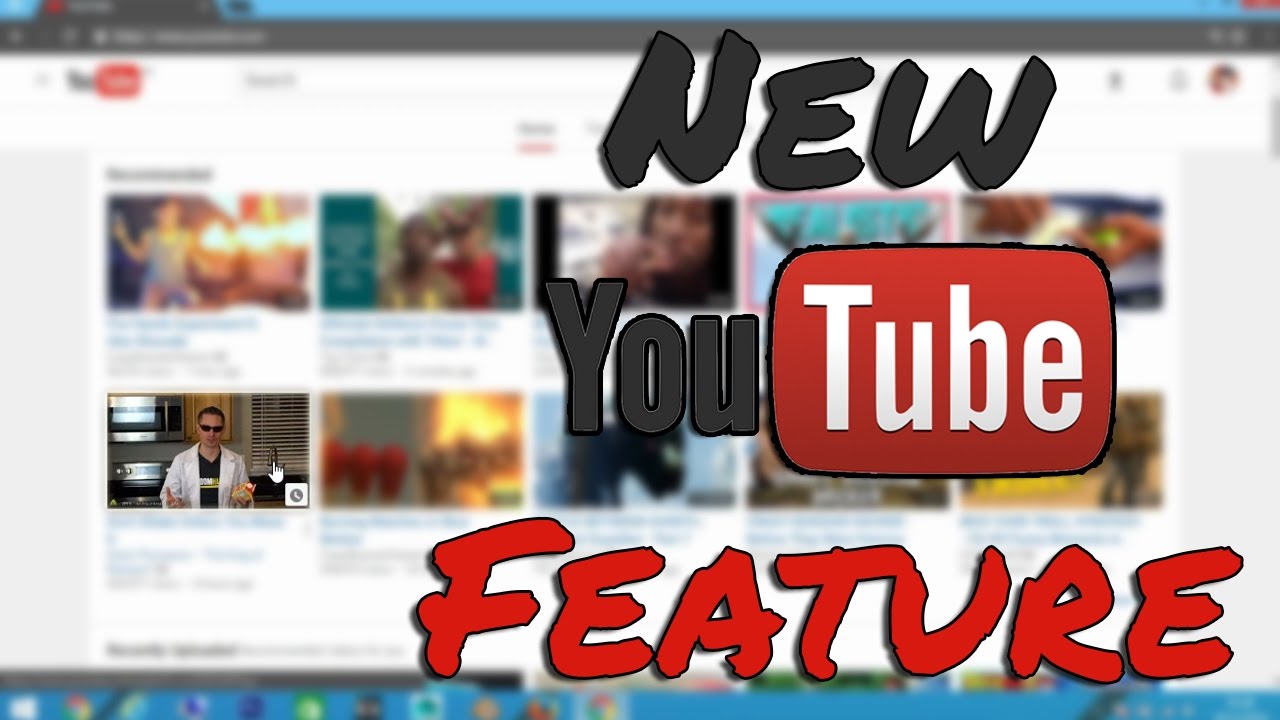 New YouTube Feature December 2016 - YouTube