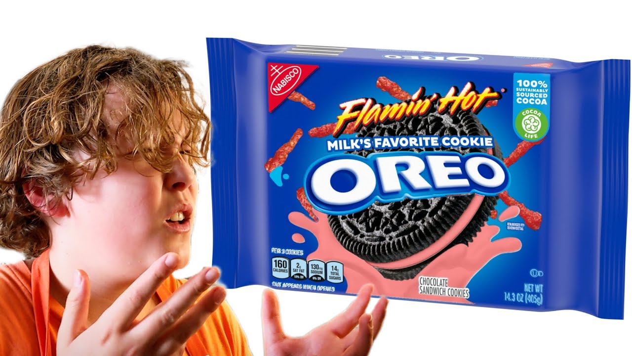 Making Flamin' Hot Oreos - YouTube