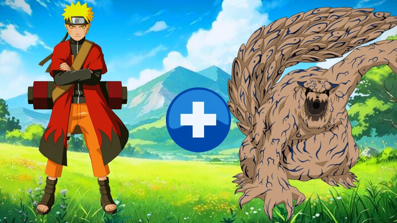 naruto characters fusion with all tailed beast 🔥 | Naruto with all ...