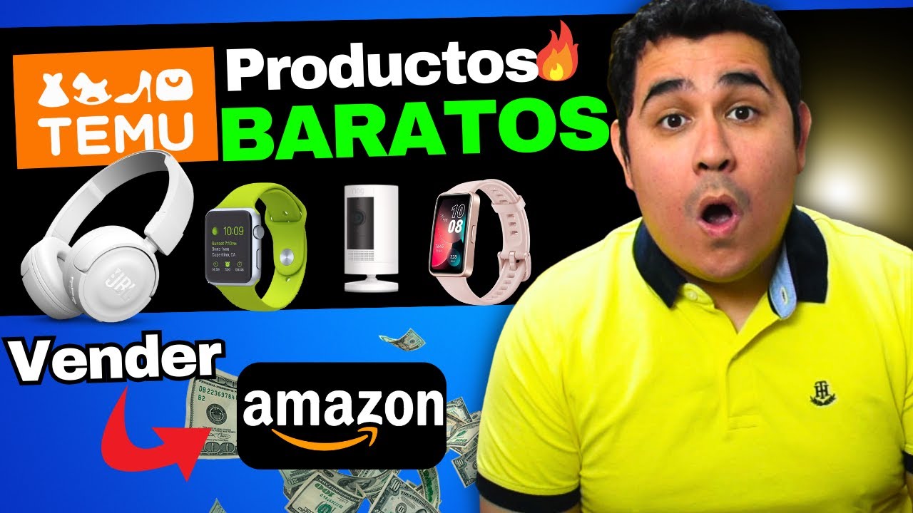 Como COMPRAR en TEMU Productos BARATOS y Venderlos en AMAZON🤑🔥 - YouTube