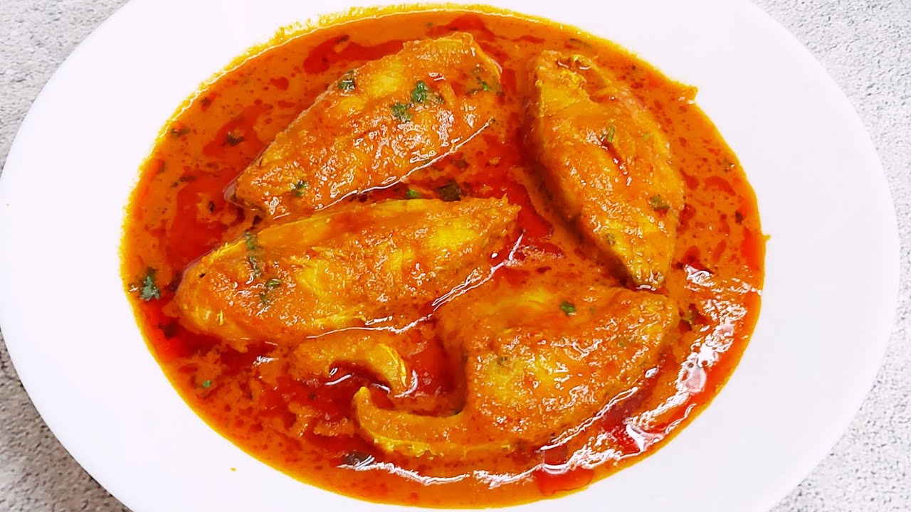 konkani Fish Curry - Kane fish curry - Fish Curry Recipe - Konkani ...