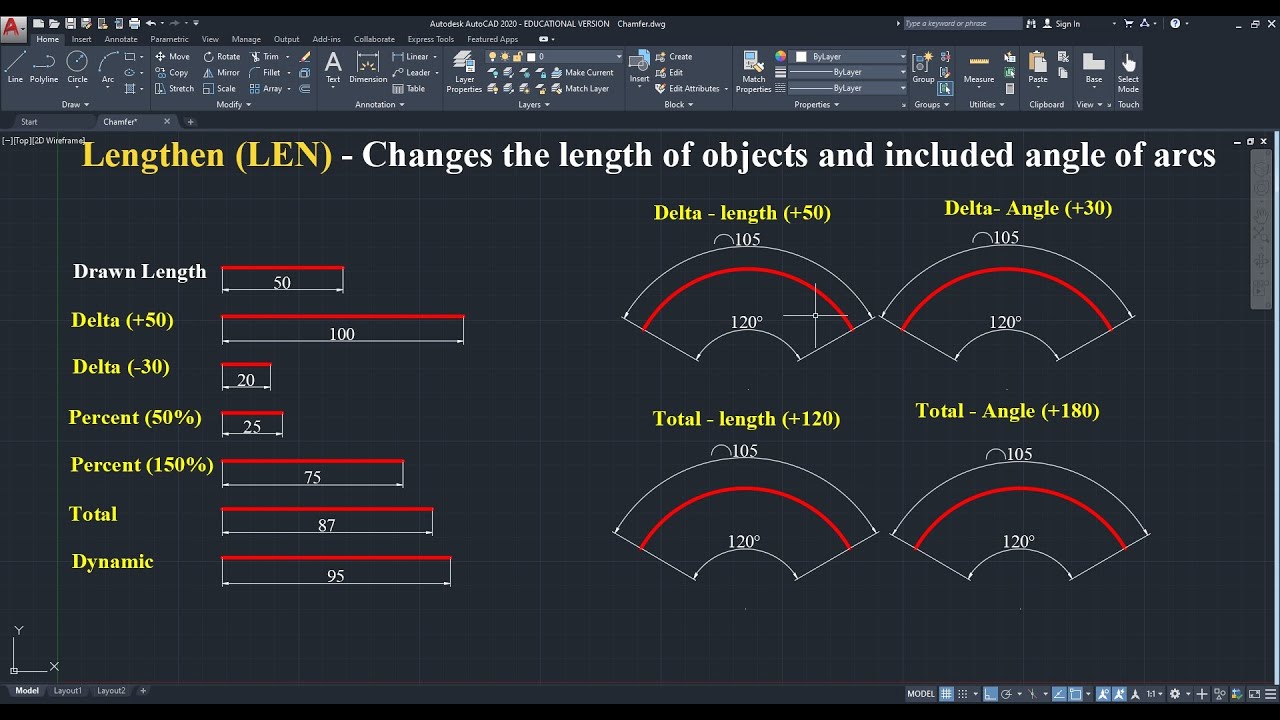 Lengthen AutoCAD YouTube lengthen-autocad-youtube