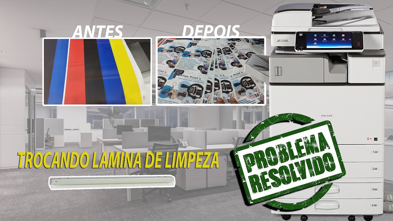 MANUTENÇÃO RICOH Mpc2003 Mpc2004 Mpc2503 Mpc2504 - YouTube