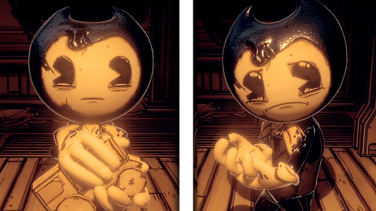 First Appearance of Cartoon Bendy in Bendy and the Dark Revival (Full ...