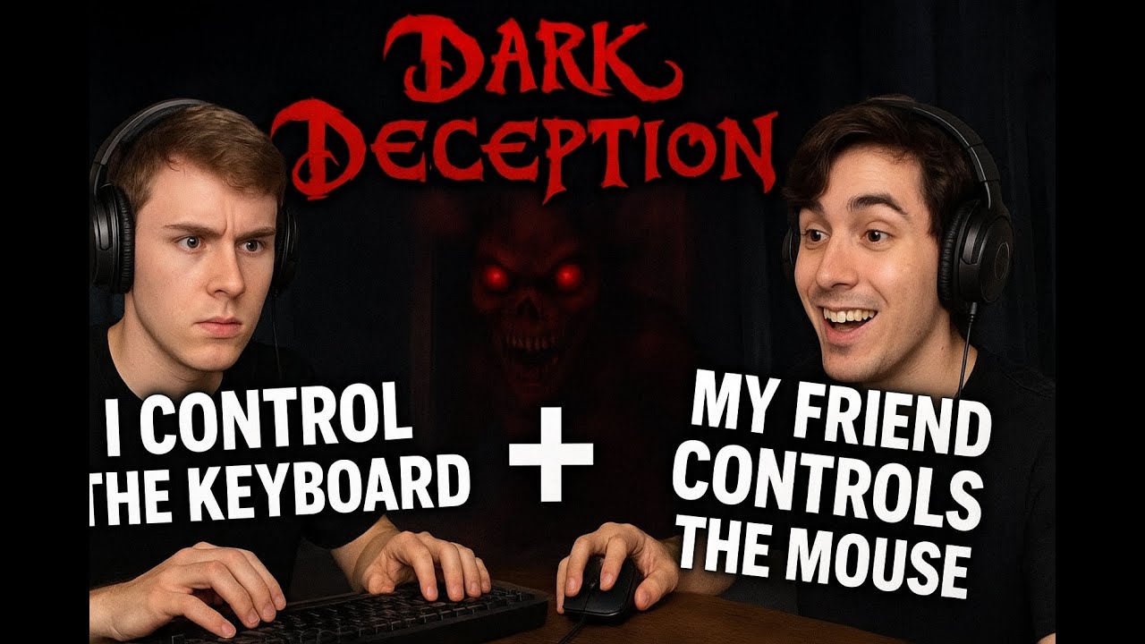 Dark Deception Chapter 1 but I control the keyboard and my Friend ...