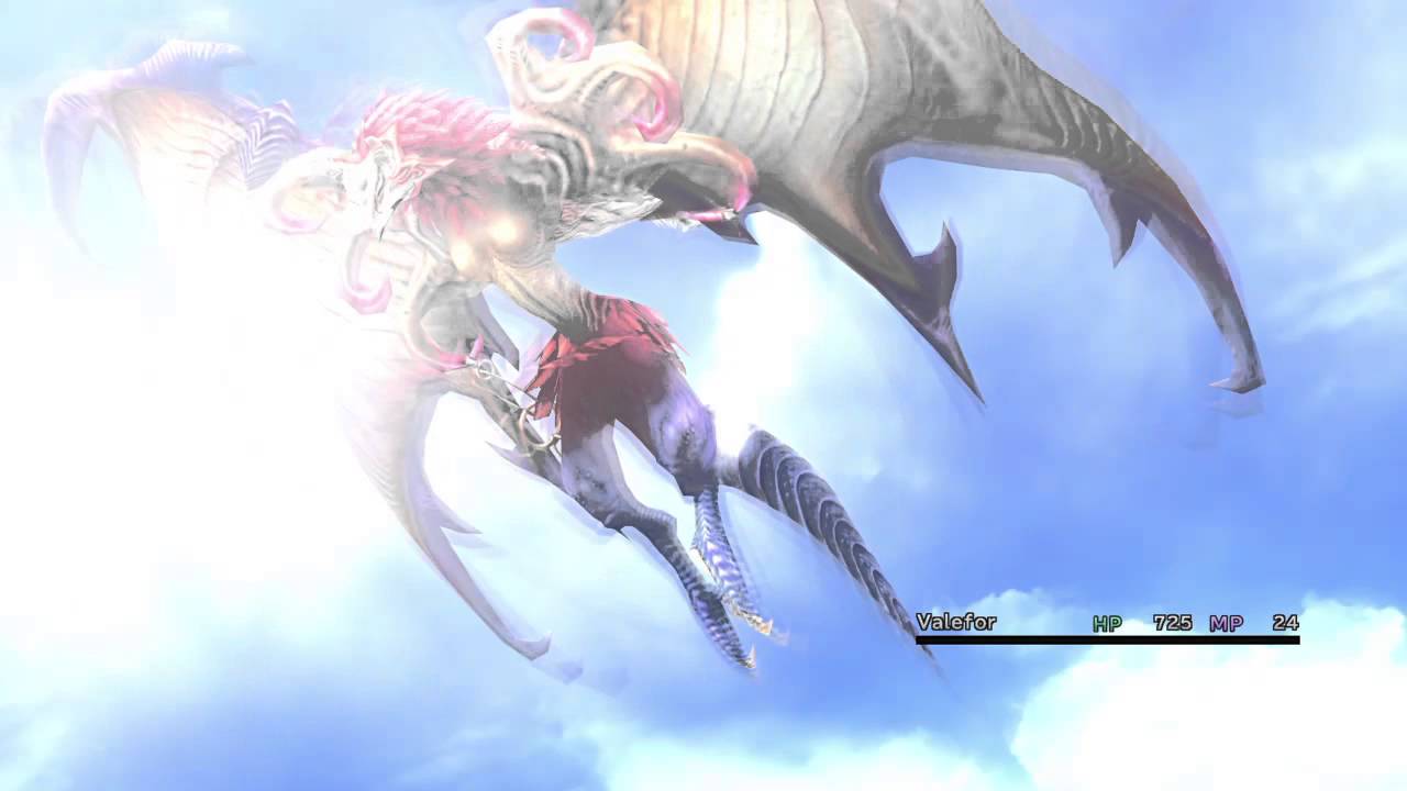 FINAL FANTASY X/X-2 HD Remaster ps4 valefor entrance - YouTube