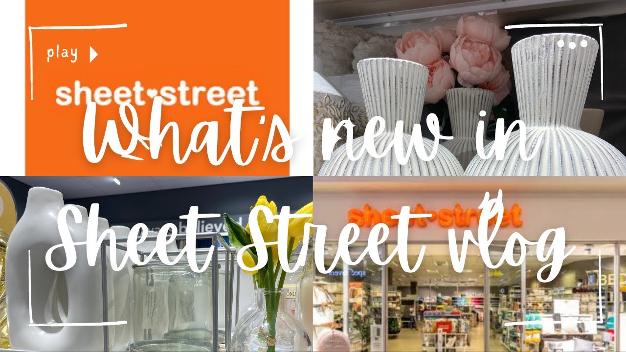 What’s New at Sheet Street? | Home Décor Haul - YouTube