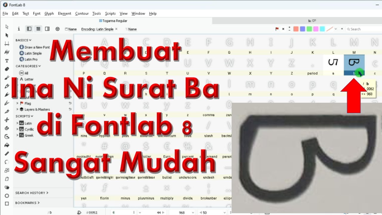 Cara Mudah Membuat INA NI SURAT BA di Fontlab 8 ᯀᯄ᯦᯲ᯘᯒ ᯅᯖᯄ᯦᯲ ᯖᯬᯅ - YouTube