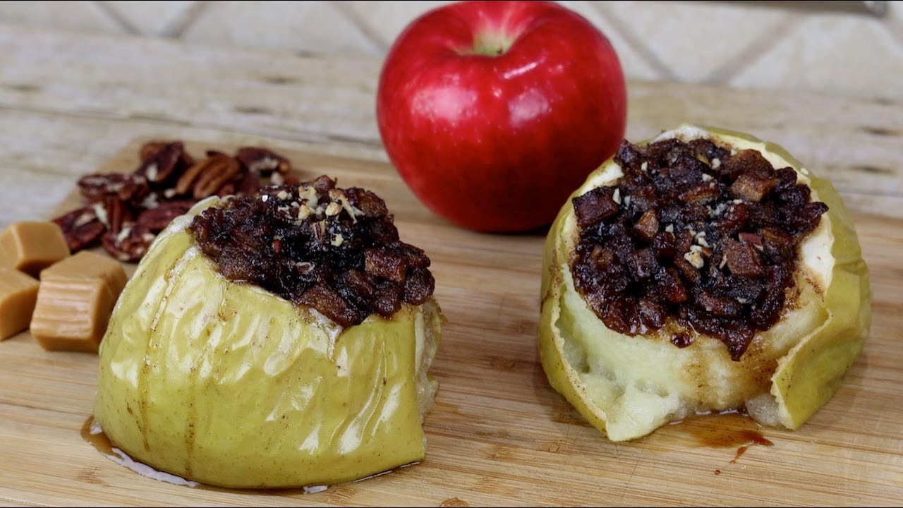 Stuffed Caramel Apples - YouTube